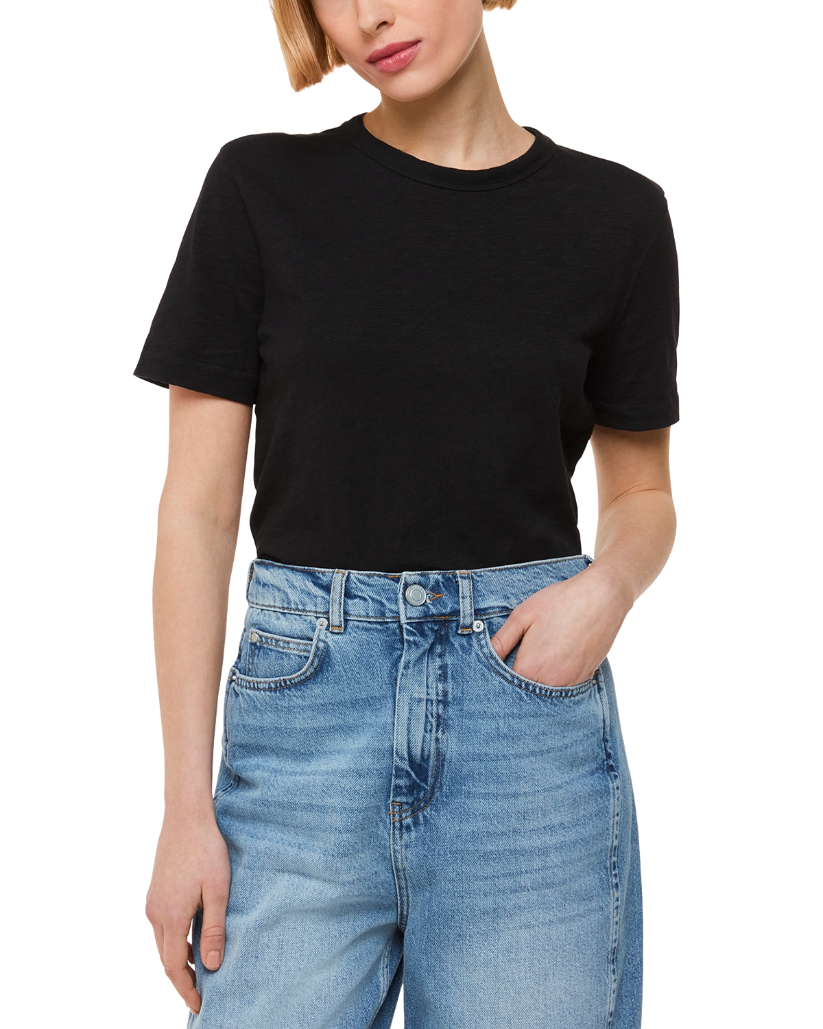 WHISTLES Authentic Barrel Leg Jeans